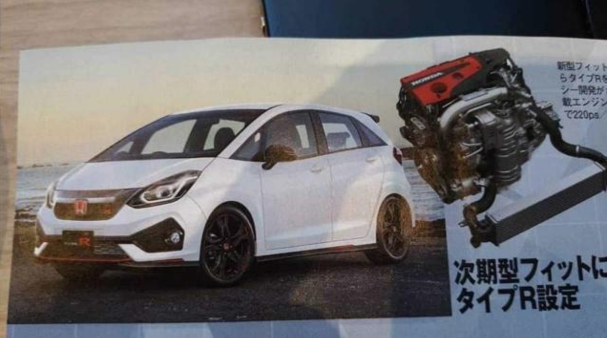 性能小車 Fit Type R 預想圖亮相！突破 200 匹馬力超強悍 - Yahoo汽車機車