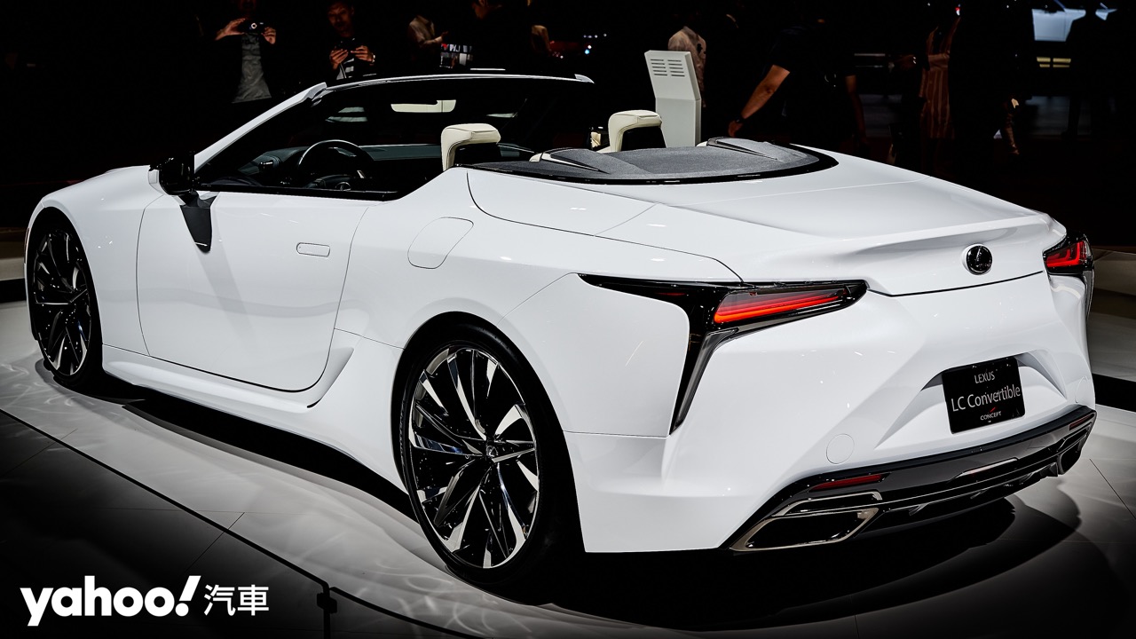 【東京車展】量產前的複習賞！Lexus LC Convertible Concept日本再曝光 - Yahoo汽車機車