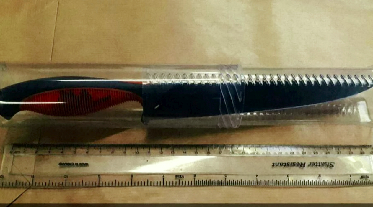 Shocking CCTV shows knife fight between two gangs after row in Nike ...