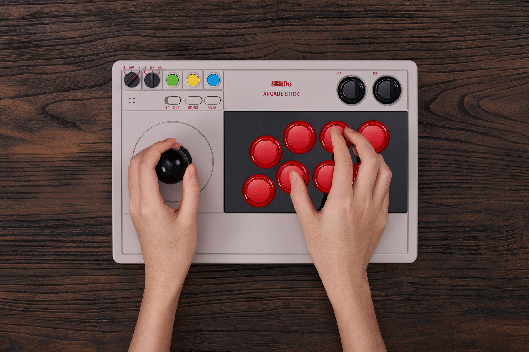 8BitDo 為 Switch 和 PC 玩家打造了一款支援自訂的街機搖桿 - Yahoo奇摩汽車機車