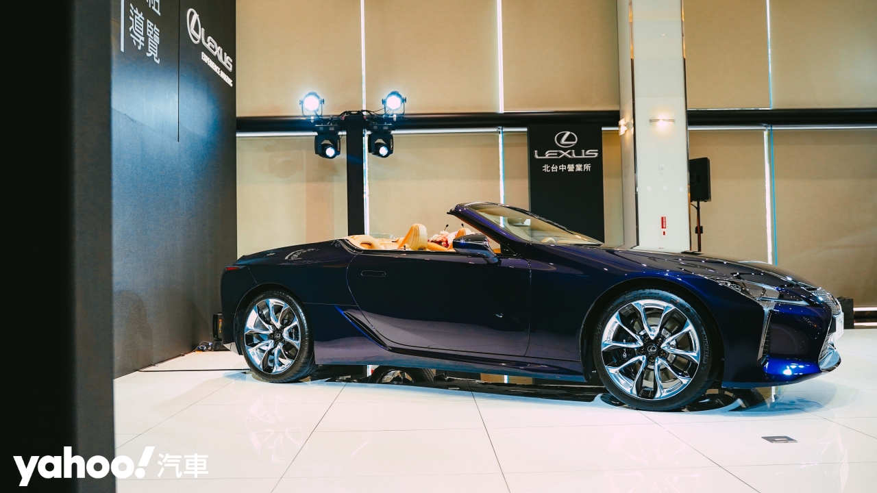 隨風奔馳的GT狂想！2020 Lexus LC500 Convertible上空美人抵台發表！ - Yahoo奇摩汽車機車