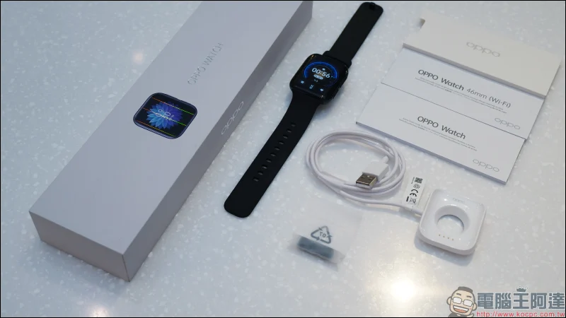 OPPO Watch 系列智慧手錶開箱動手玩：3D 雙曲面 AMOLED 螢幕智慧時尚穿搭， Watch VOOC 閃充、最長 21 天續航 ...