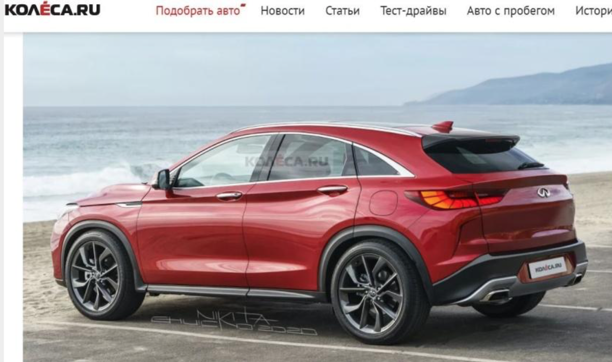 Infiniti 全新跑旅 QX55 預測外觀出爐，11 月就會正式發表！ - Yahoo汽車機車