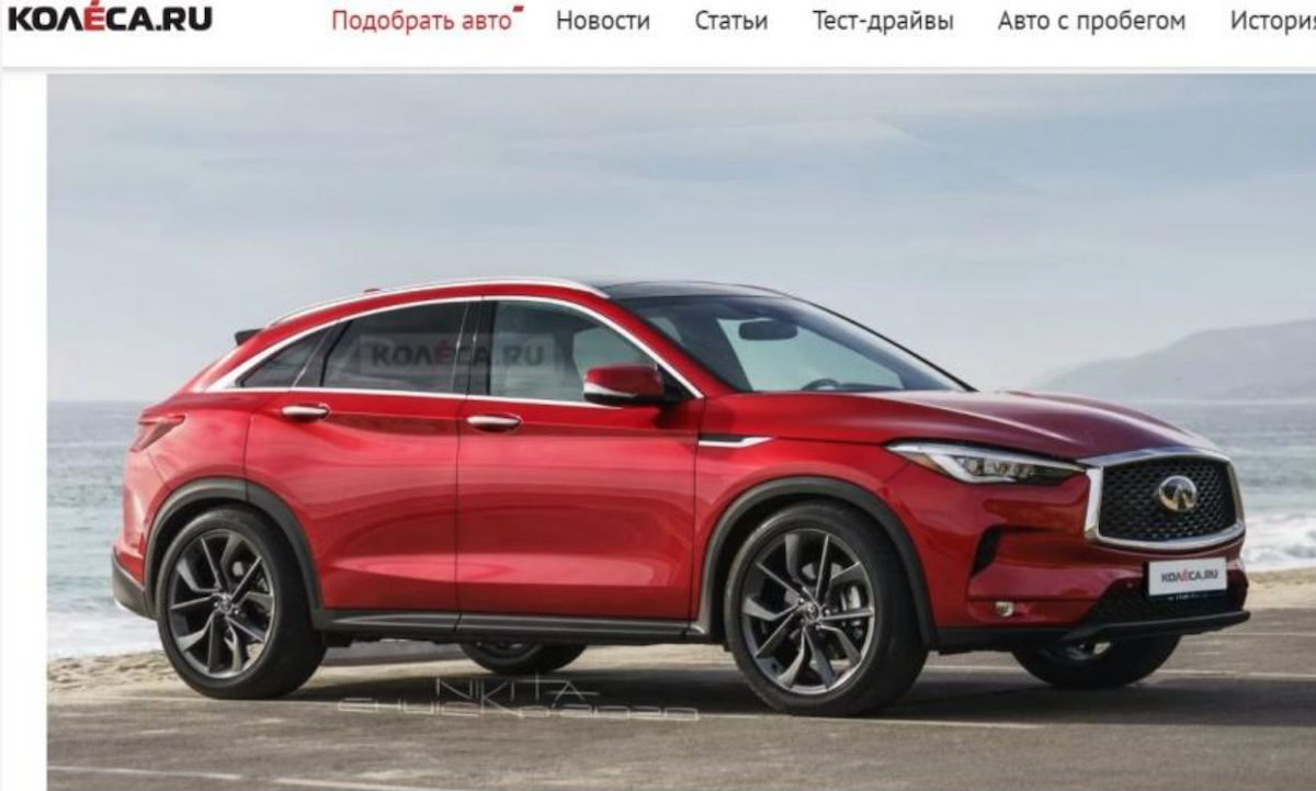 Infiniti 全新跑旅 QX55 預測外觀出爐，11 月就會正式發表！ - Yahoo汽車機車