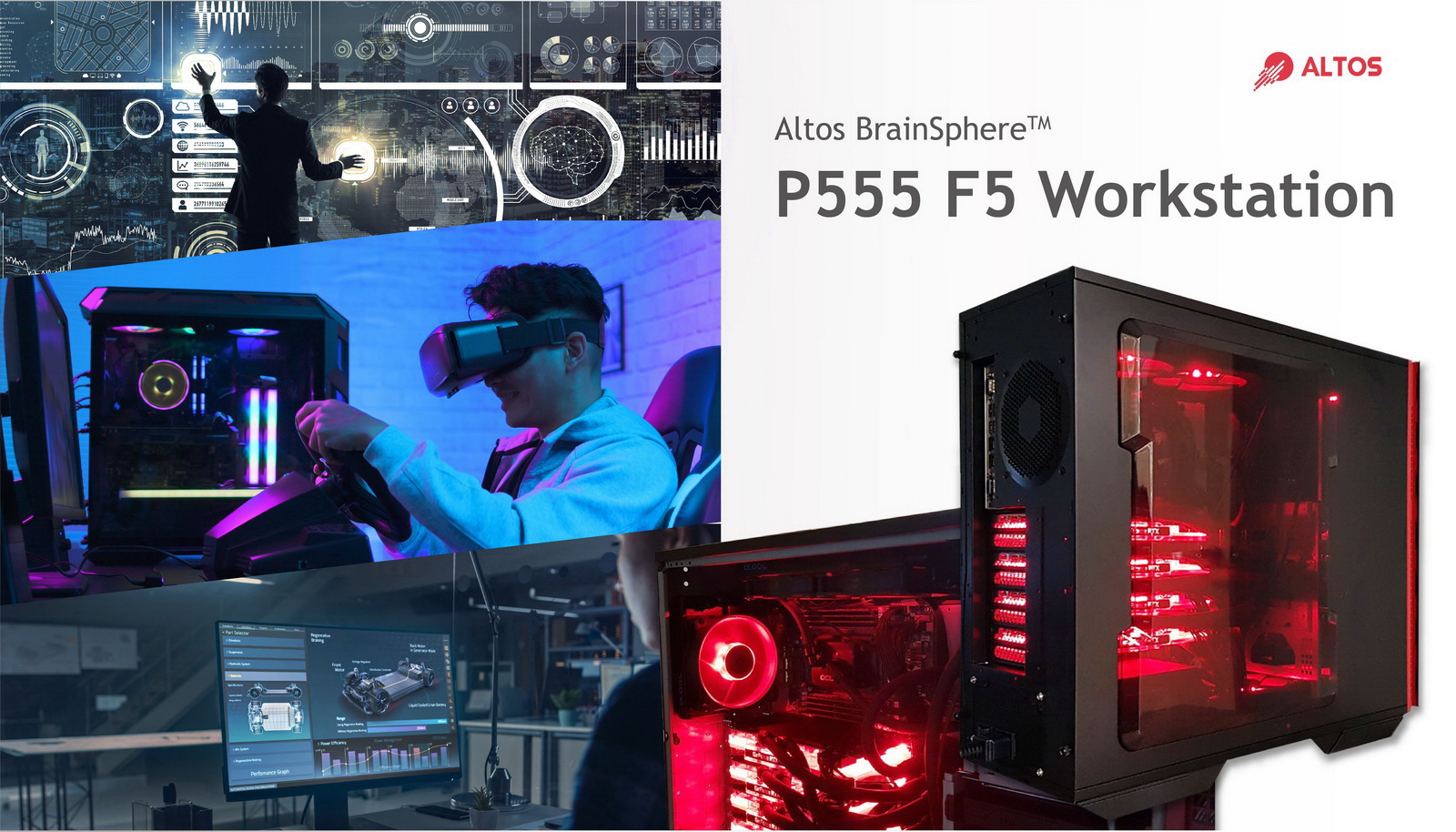 鎖定AI、VR以及3D建模 安圖斯發表全新Altos BrainSphere工作站 - Yahoo奇摩汽車機車